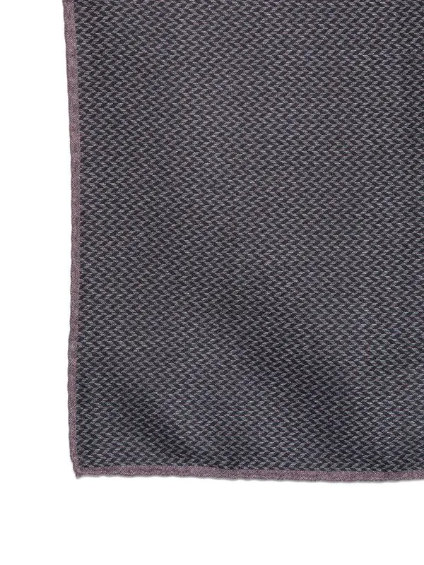 Brunello Cucinelli Silk Pocket Square - Blue