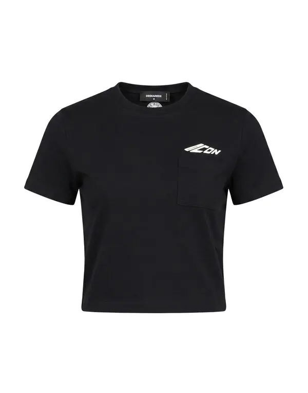Dsquared2 T-shirt Size Cotton - Black