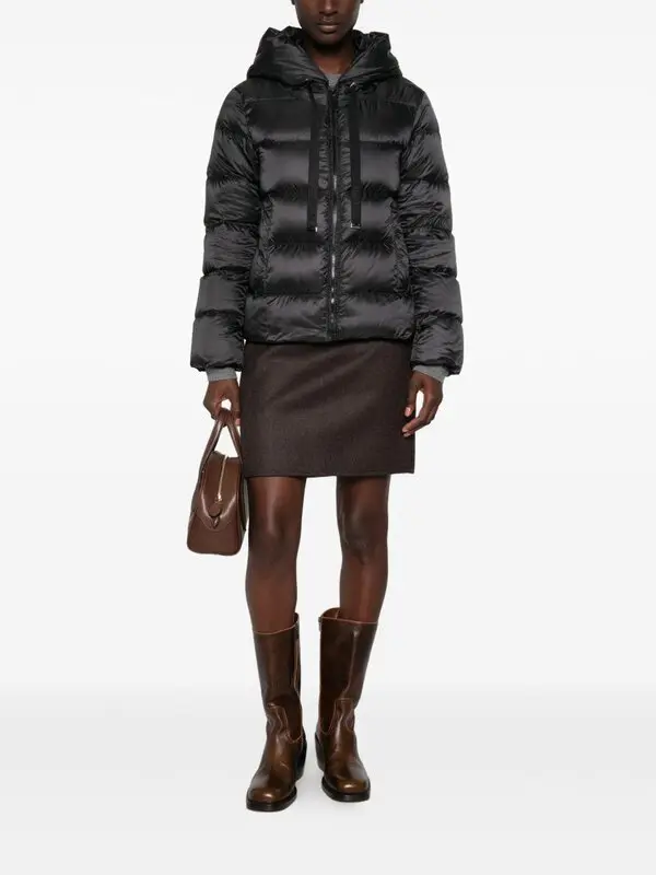 Max Mara Short Down Jacket - Black