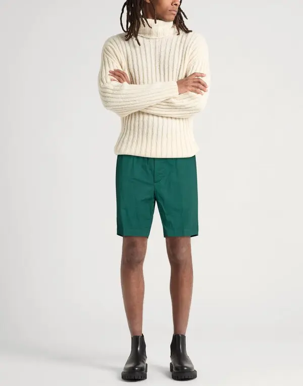 Liu Jo Shorts & Bermuda Shorts Khaki Size Cotton, Elastane - Green