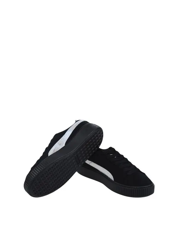 PUMA Platform Explosiveblack Sneakers Size Soft Leather