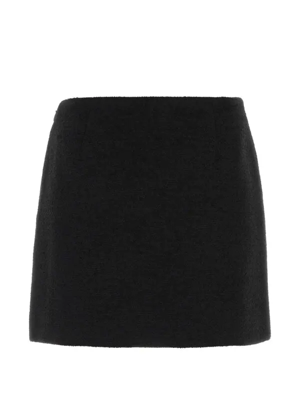 Fendi Bouclé Wool Mini Skirt - Multicolor