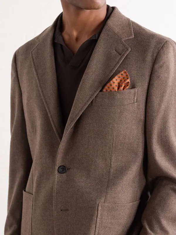 Rubinacci Virgin Wool-twill Suit Jacket