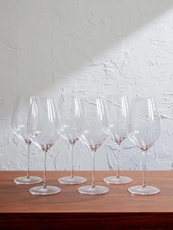L'ATELIER DU VIN L'exploreur 655 Set Of Six Wine Glasses - Neutrals