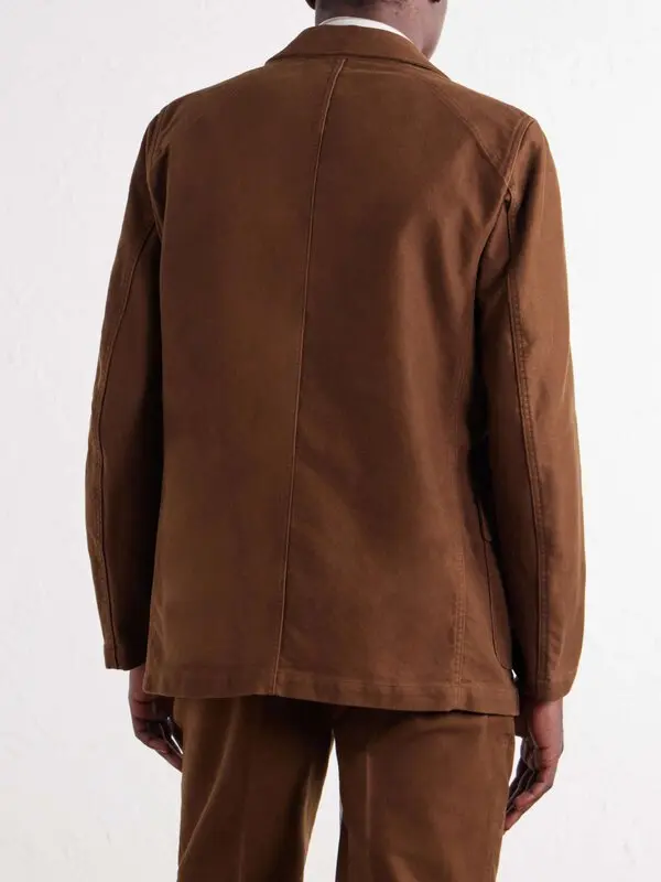DRAKE'S Mk. Iv Cotton-moleskin Blazer