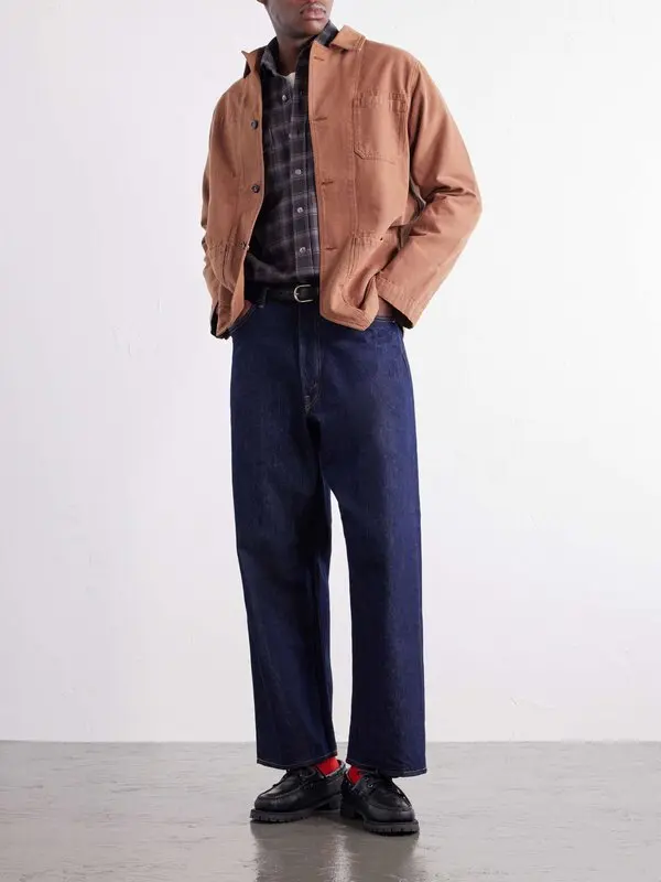 DRAKE'S Cotton-canvas Overshirt