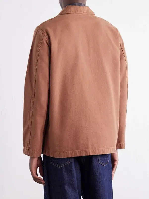 DRAKE'S Cotton-canvas Overshirt