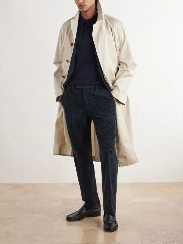 Boglioli Straight-leg Cotton And Modal-blend Corduroy Suit Trousers