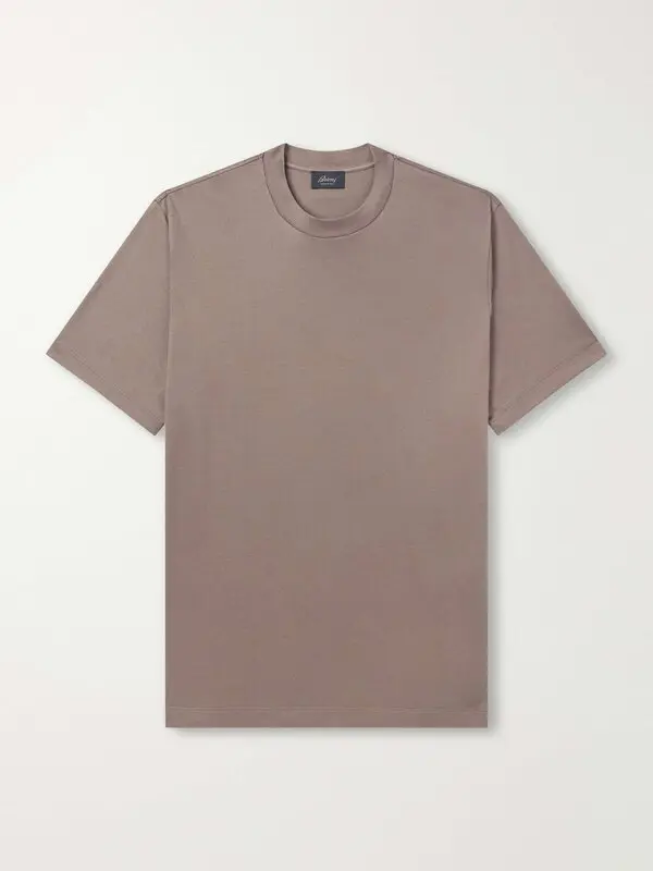 Brioni Cotton-jersey T-shirt