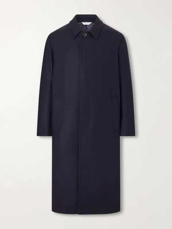 Boglioli Wool-blend Felt Coat