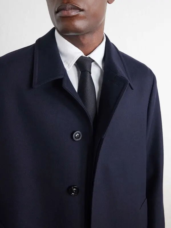 Boglioli Wool-blend Felt Coat