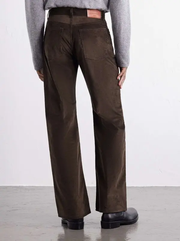 Acne Studios Straight-leg Cotton-corduroy Trousers