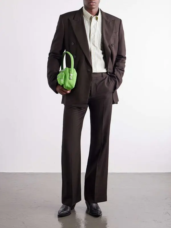 Acne Studios Straight-leg Herringbone Trousers