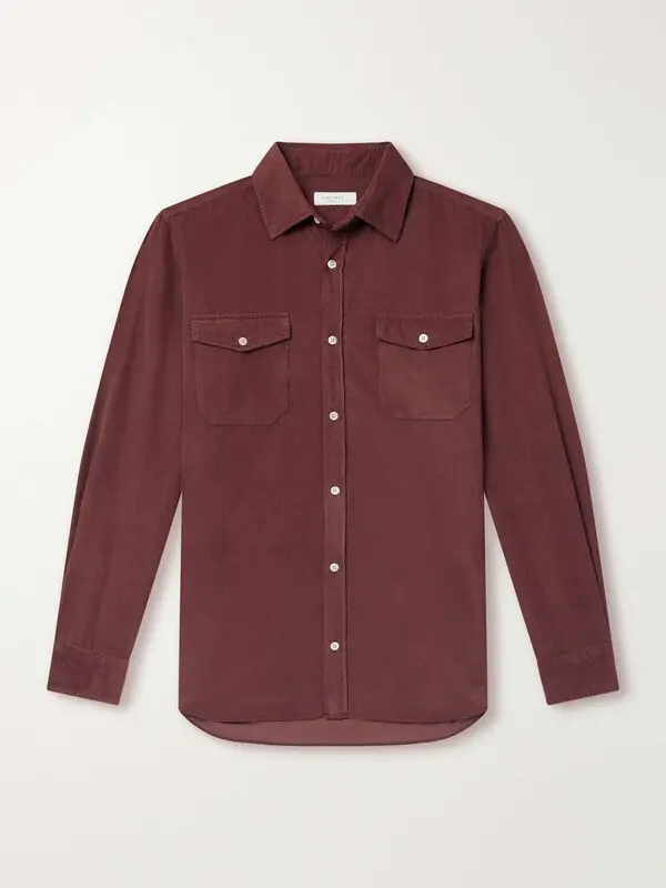 Boglioli Cotton-corduroy Shirt