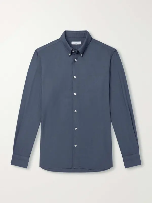 Boglioli Button-down Collar Twill Shirt