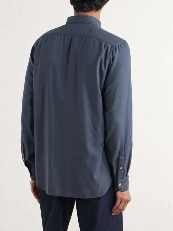 Boglioli Button-down Collar Twill Shirt