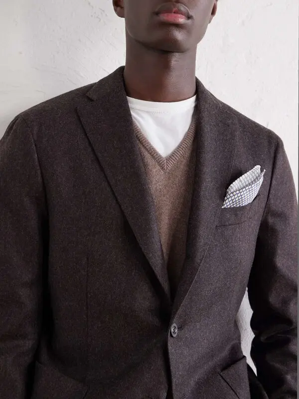 Boglioli Virgin Wool Suit Jacket