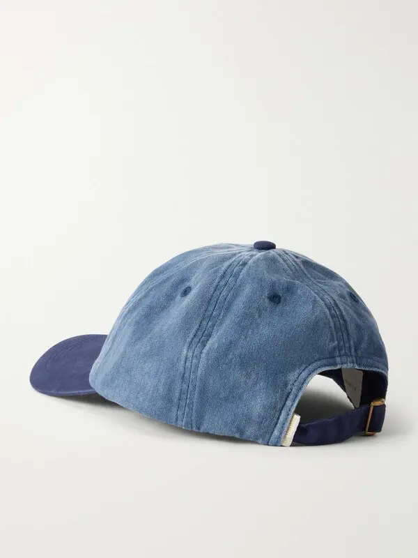 Aimé Leon Dore Logo-embroidered Pigment-dyed Cotton Baseball Cap