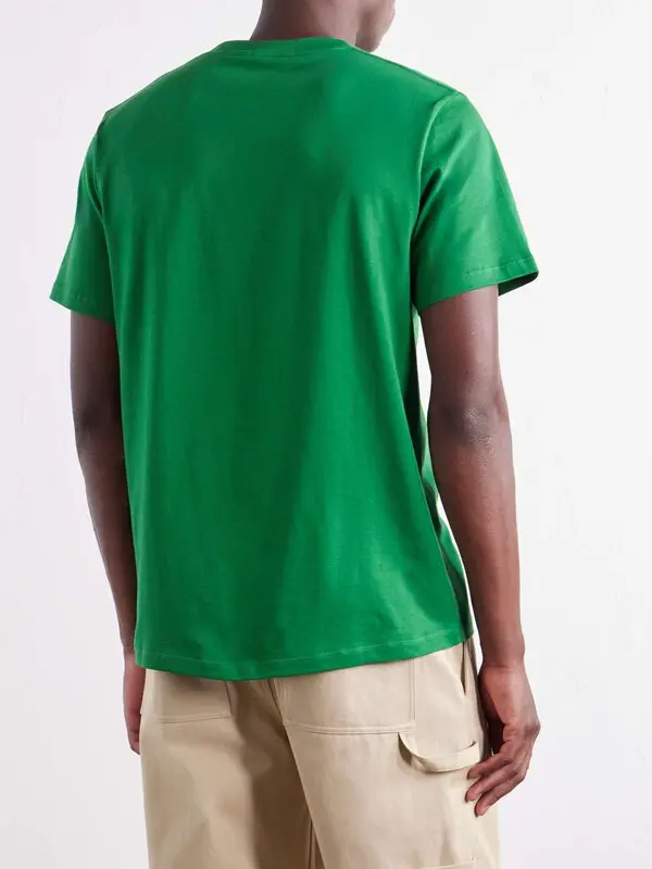 Loewe Anagram-embroidered Cotton-jersey T-shirt