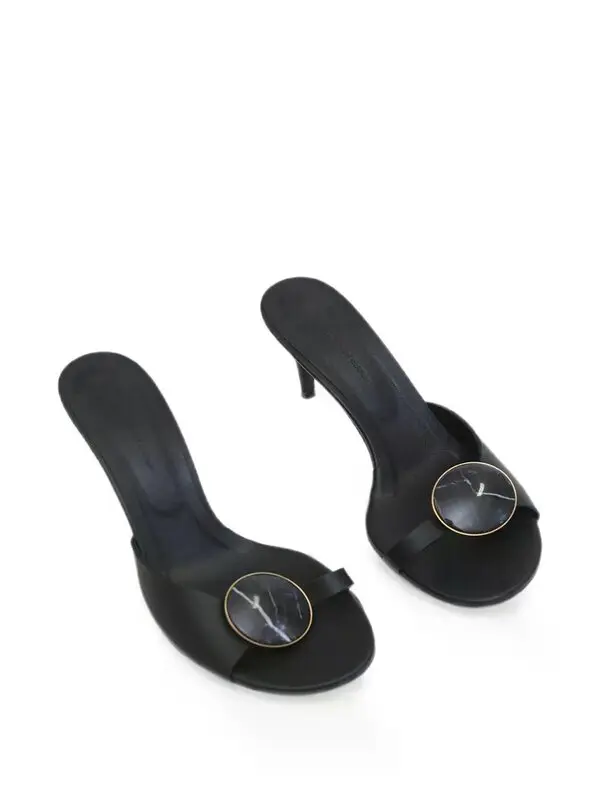 Christopher Esber Aura Quartz Leather Mules