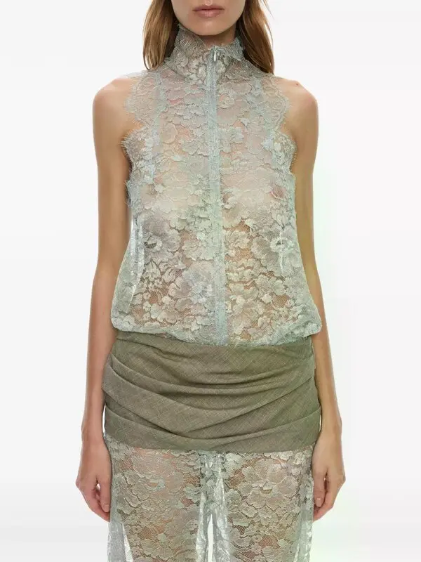 Christopher Esber Moonlit Patina Zipped Jumpsuit