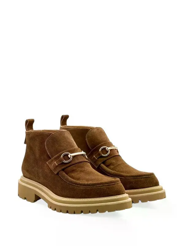Lottusse 1877 Covent Horsebit Leather Ankle Boots