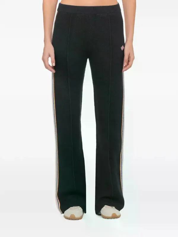 Casablanca Café Culture Side-stripe Track Pants