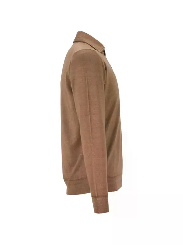 Fedeli Long-sleeve Polo Shirt
