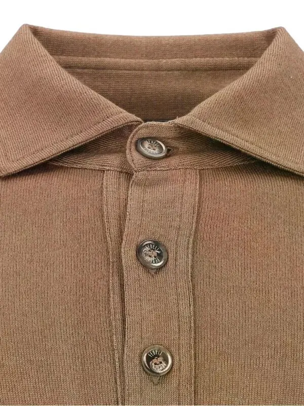 Fedeli Long-sleeve Polo Shirt