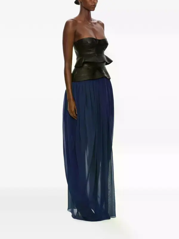 Christopher Esber Bellona Leather Top