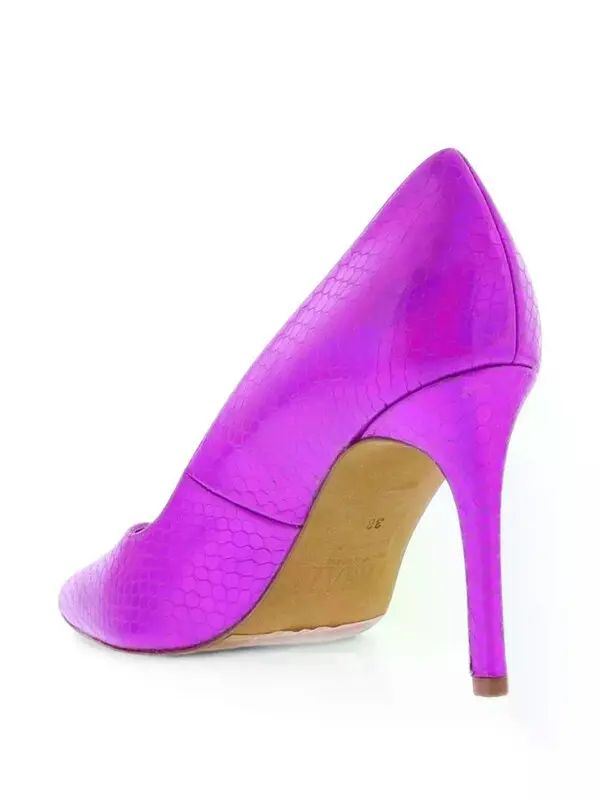 TORAL SHOES Monaco Snakeskin-effect Pumps