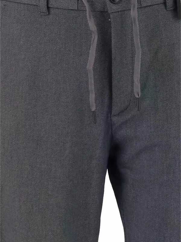 BOSS Drawstring Tapered-fit Trousers