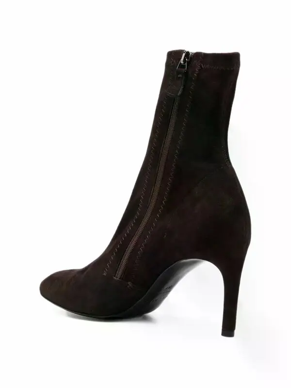 DEL CARLO Suede Ankle Boots