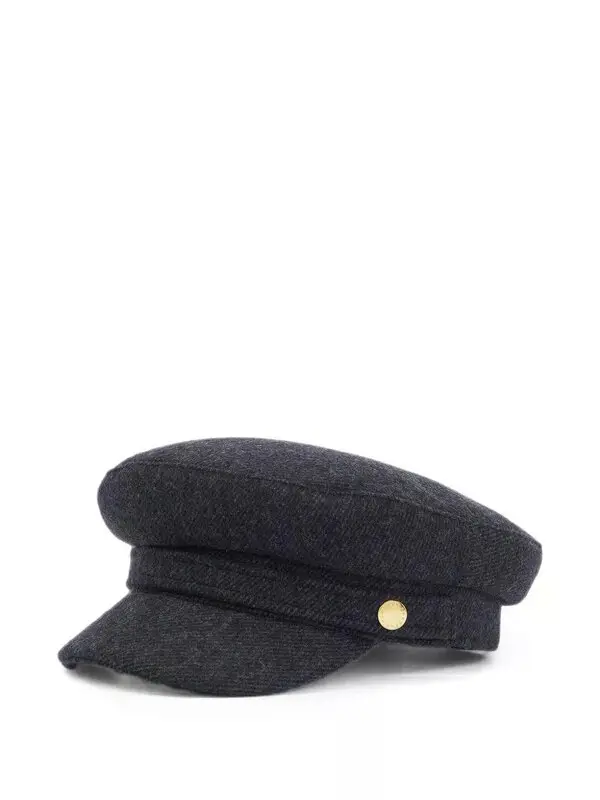Barbour Bothal Bakerboy Cap - Grey