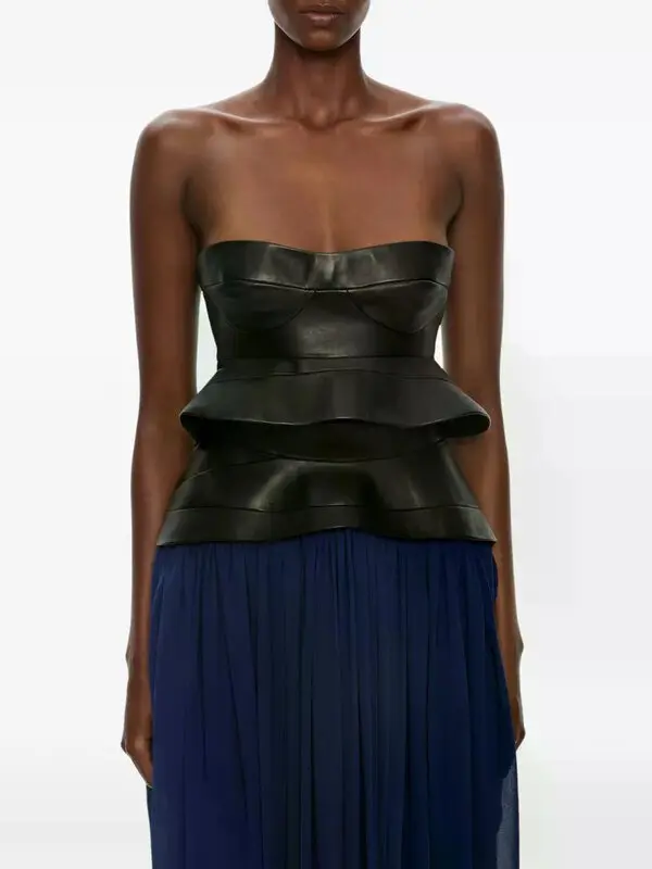 Christopher Esber Bellona Belted Maxi Skirt - Blue