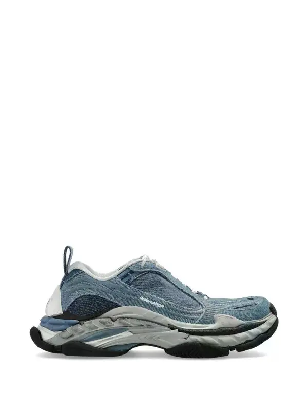 Balenciaga Triple S.2 Denim Sneakers - Blue