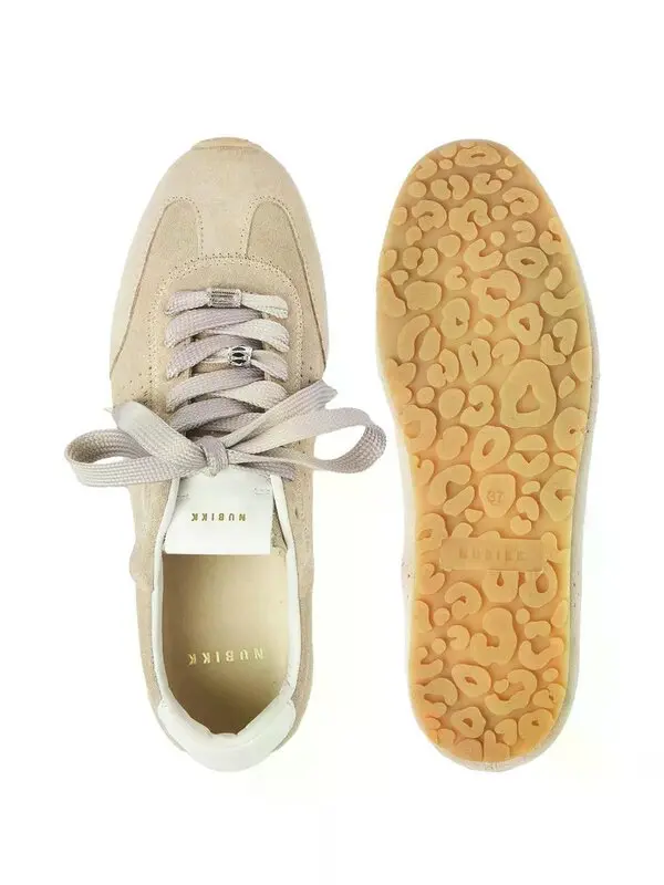 NUBIKK Billy Lou Suede Sneakers - Neutrals