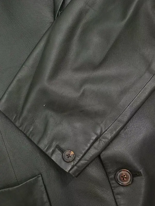 Hermès Single-breasted Lambskin Jacket