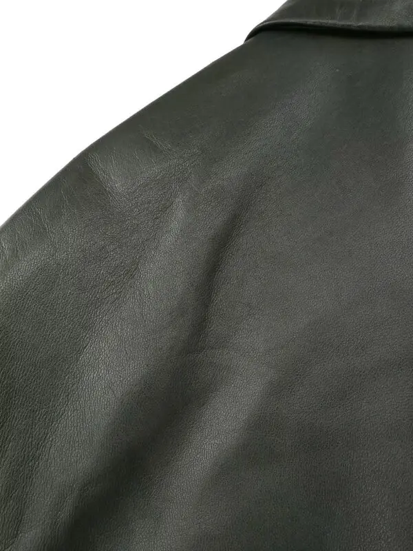 Hermès Single-breasted Lambskin Jacket