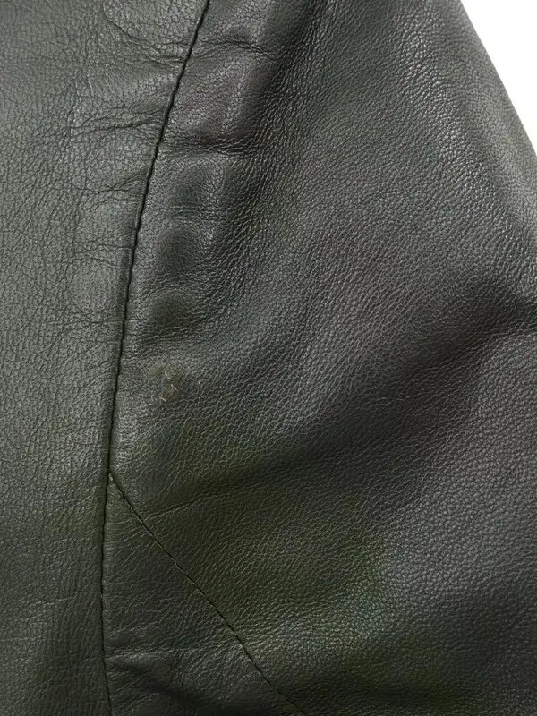 Hermès Single-breasted Lambskin Jacket