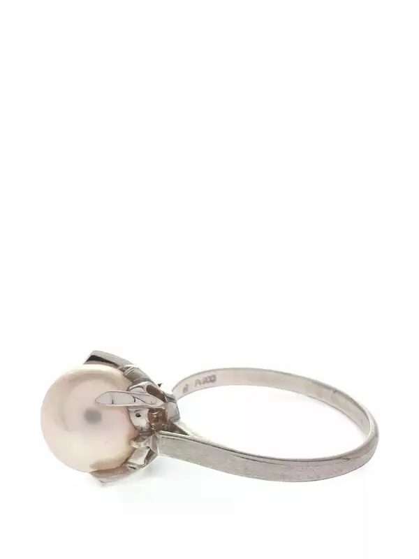 TASAKI Pt900 Pearl Ring - Silver