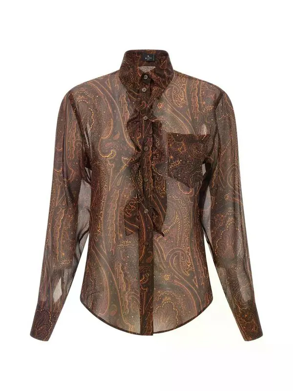 Etro Paisley Silk Shirt
