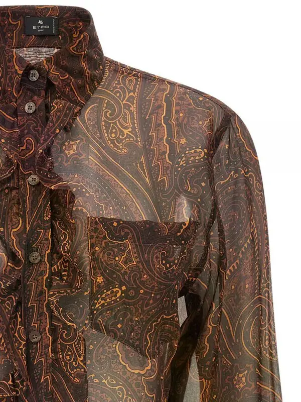 Etro Paisley Silk Shirt
