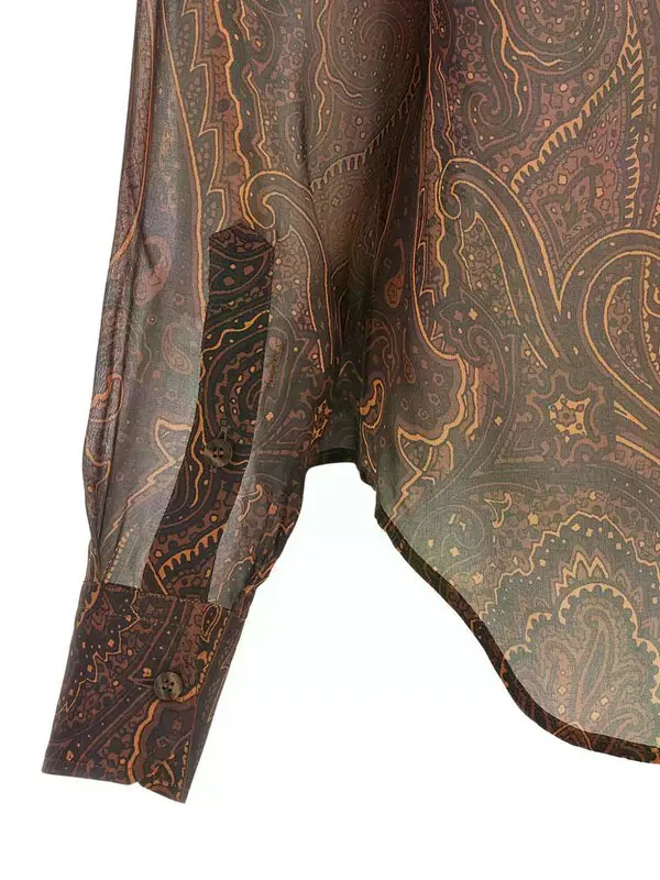 Etro Paisley Silk Shirt
