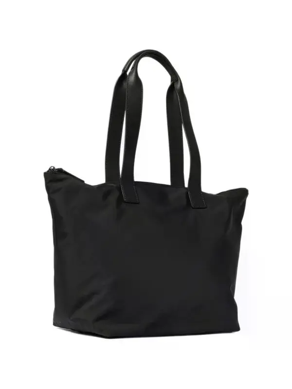 Emporio Armani Foldable Tote Bag With Matching Pouch And Zip Closure