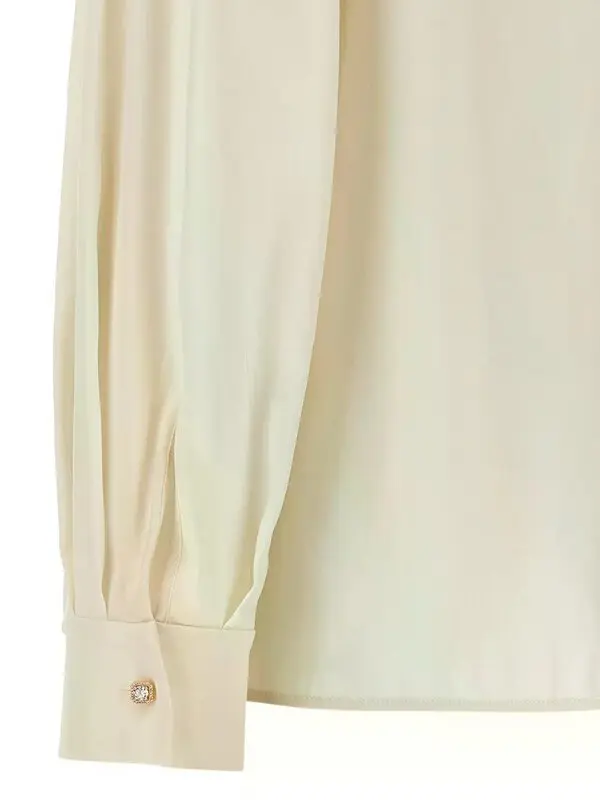 Max Mara Mstvongola Pleated Buttoned Shirt