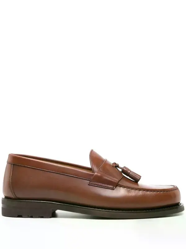 Brunello Cucinelli Tasselled Leather Loafers