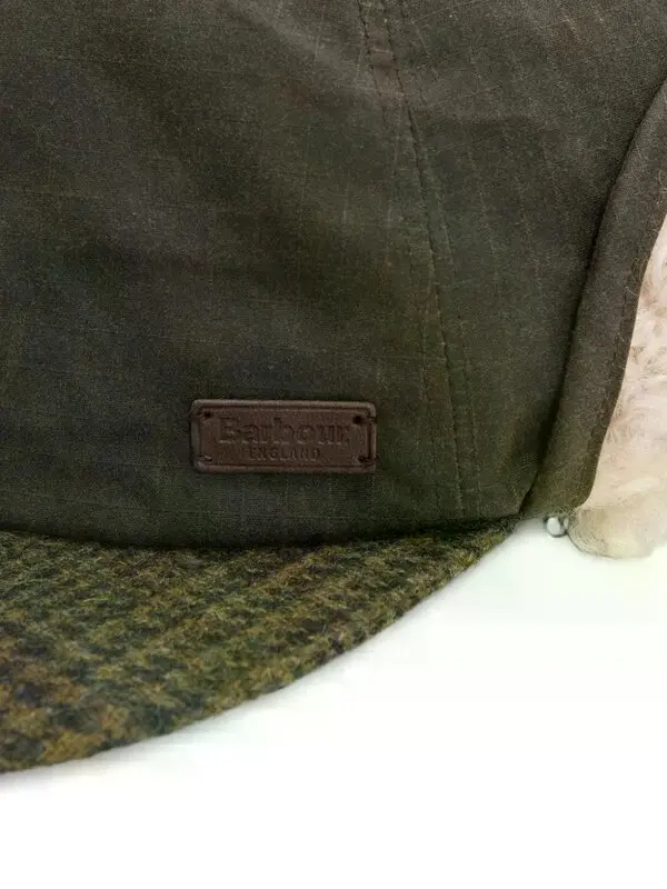 Barbour Check-pattern Ear-flap Cap