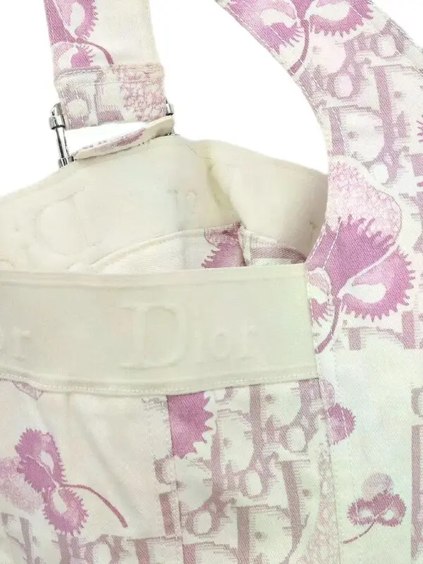 Dior 2005 Trotter Denim Midi Dress