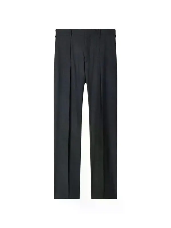 Paul Smith Dark- Shadow Check Wool Trousers